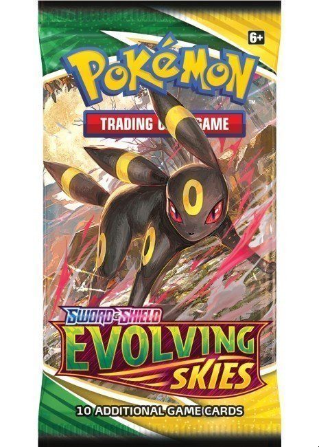 Booster Pack - SWSH Evolving Skies - Pokecards.dk