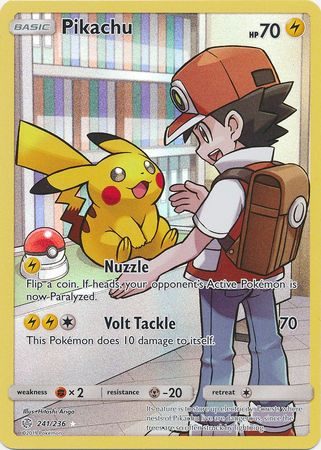 Pikachu - 241/236 - Pokecards.dk