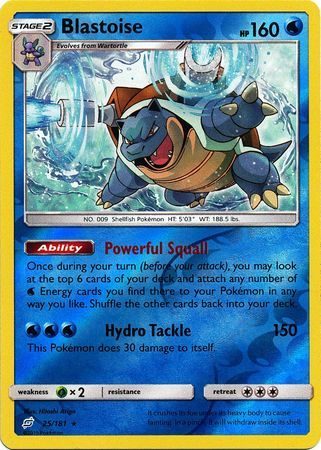 Blastoise - 25/181 - Reverse - Pokecards.dk