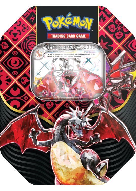 Charizard ex Tin - Pokecards.dk