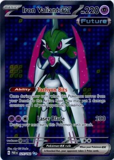 Iron Valiant ex - 225/182 - Pokecards.dk